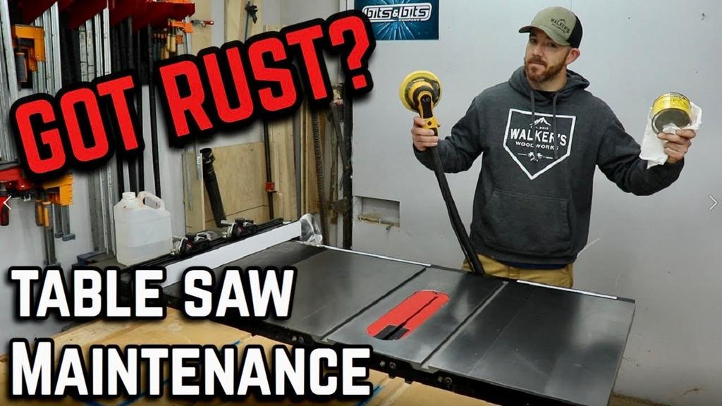 How To Clean And Maintain Your Table Saw For Optimal Performance ...