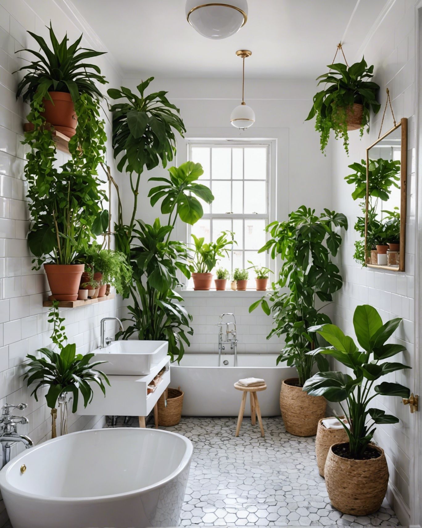 12 Lush Bathroom Plant Decor Inspirations - Toolz Geek