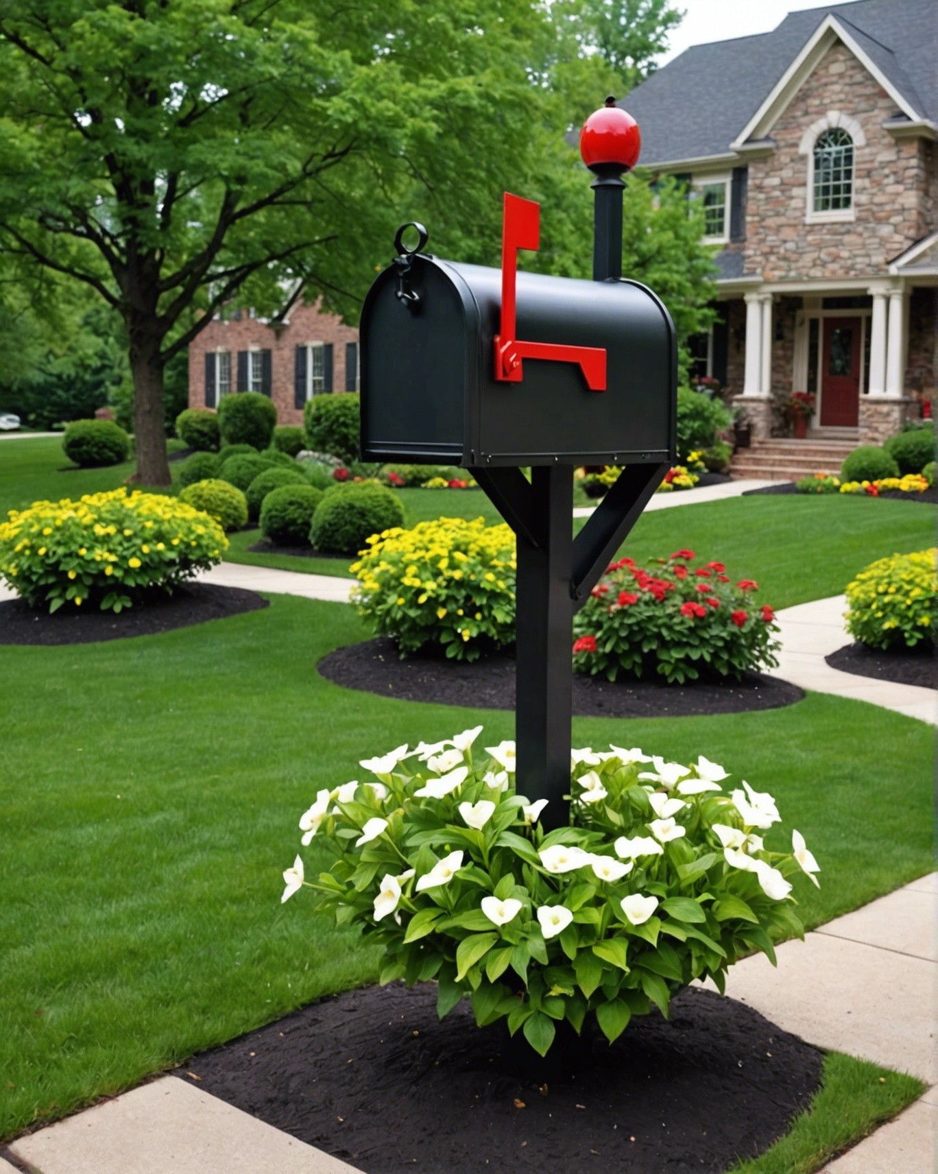 20 Creative Mailbox Landscaping Designs - Toolz Geek