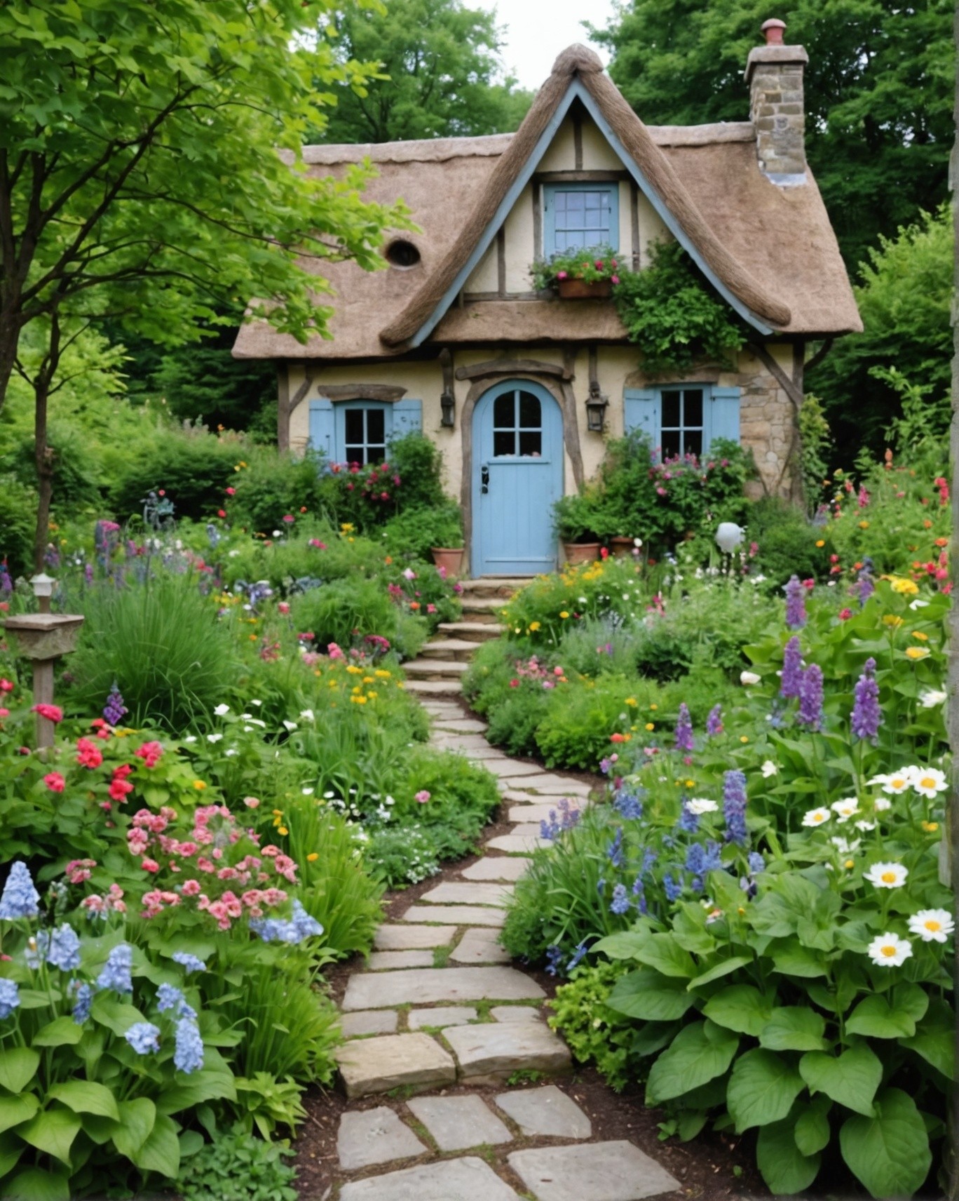 20 Fairytale Cottage Garden Ideas - Toolz Geek
