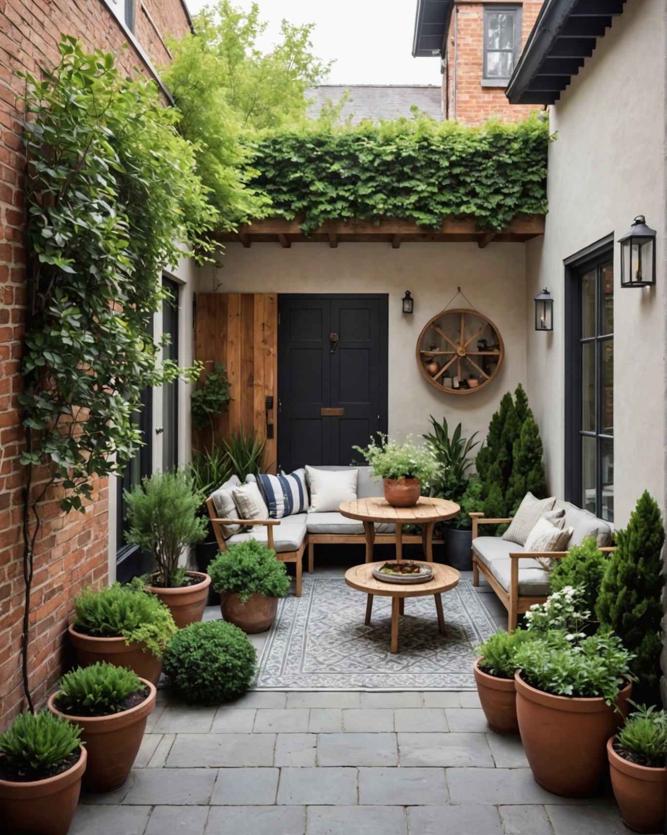 23 Small Courtyard Garden Ideas - Toolz Geek